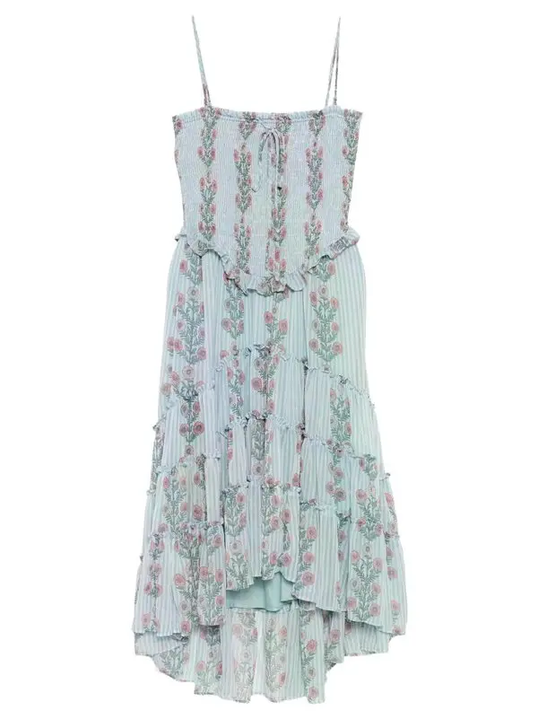 Free People Alejandra Midi Dress - Blue