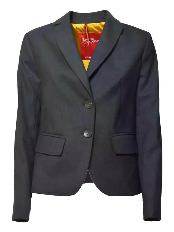 MERCI Single-breasted Blazer - Grey