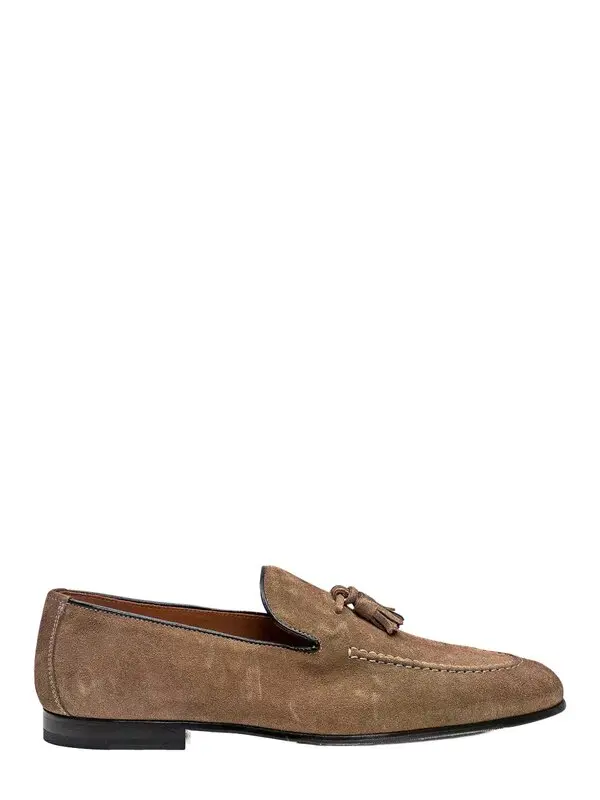 DOUCAL'S Leather Loafers - Brown