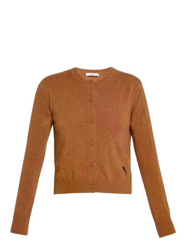 Erdem Crew-neck Cardigan - Brown