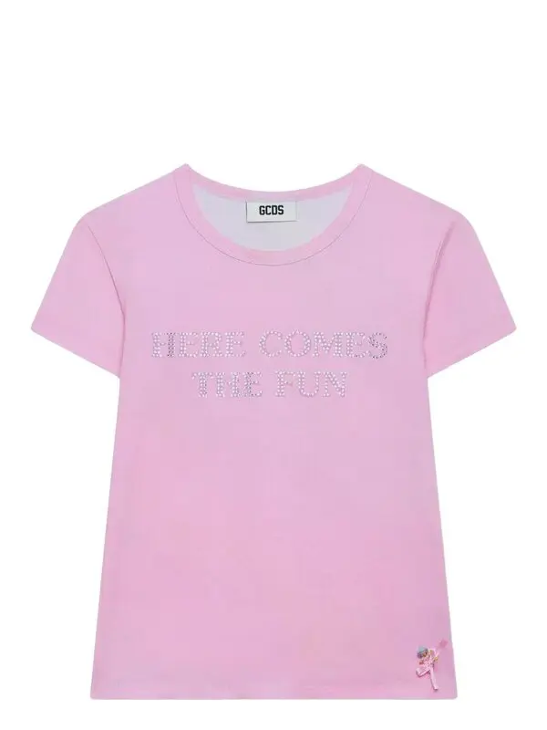 Gcds Polly Pocket Bling T-shirt - Pink