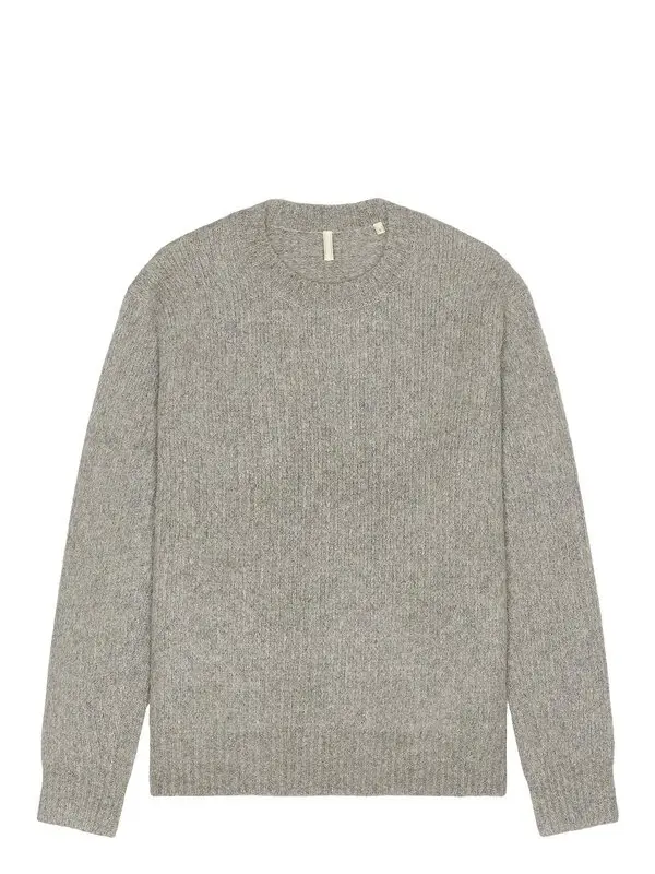 SUNFLOWER Yak Sweater - Grey Melange