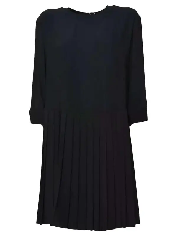Aspesi Pleated Dress - Black
