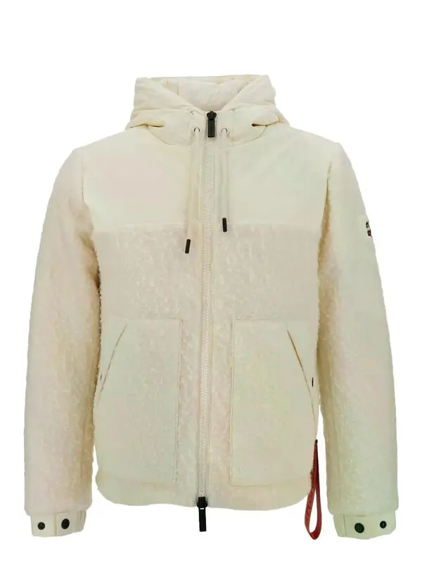 AFTER/LABEL Hooded Puffer Jacket - Neutrals