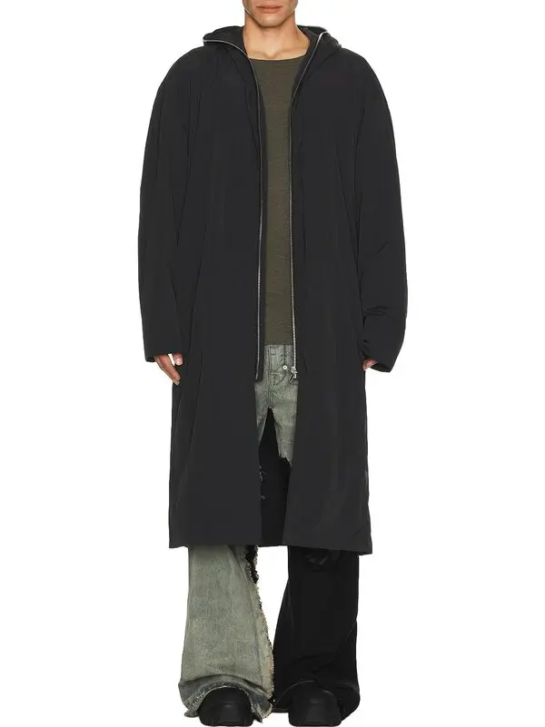 Rick Owens Gimp Mac Wide - Black