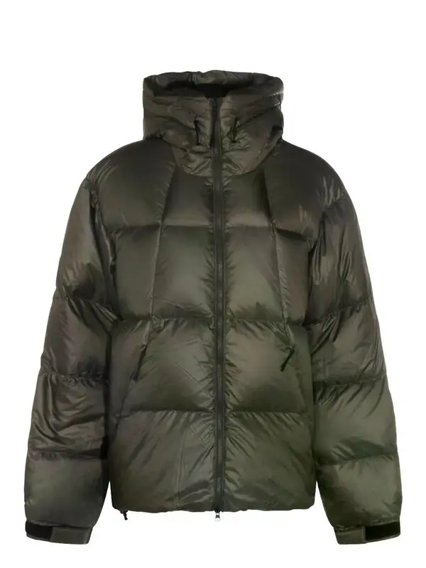 GOLDWIN Packable Hooded Puffer Jacket - Grey