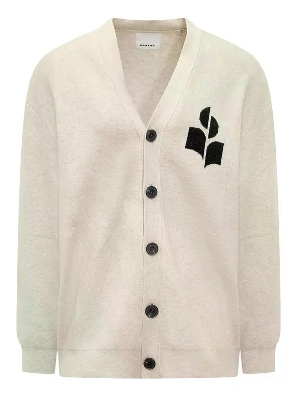 MARANT Curtis Cardigan - Neutrals