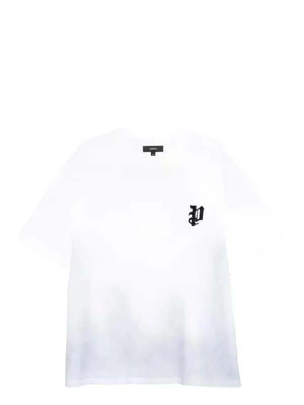 PURPLE BRAND M1098 Logo T-shirt - White