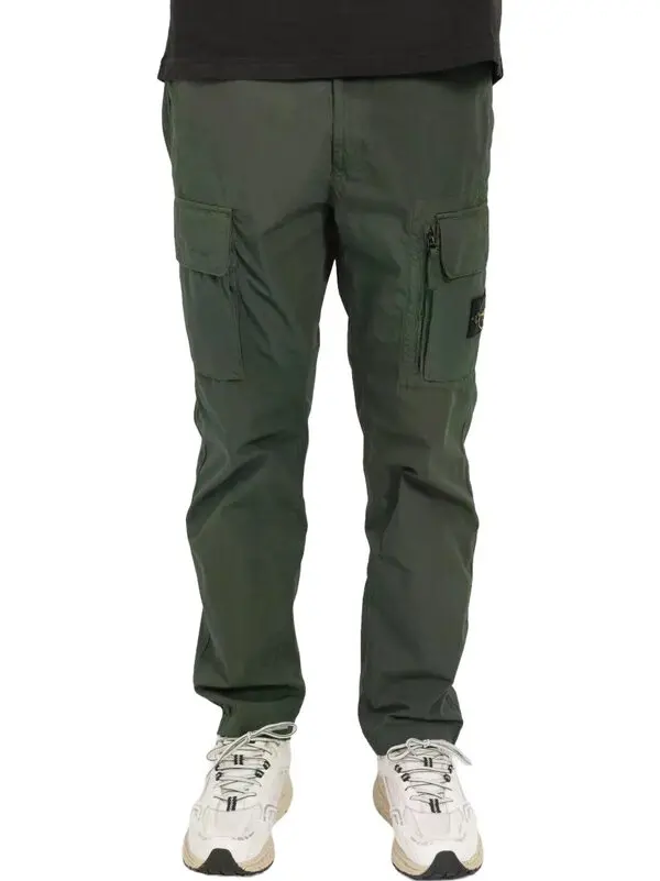 Stone Island Cargo Trousers - Green