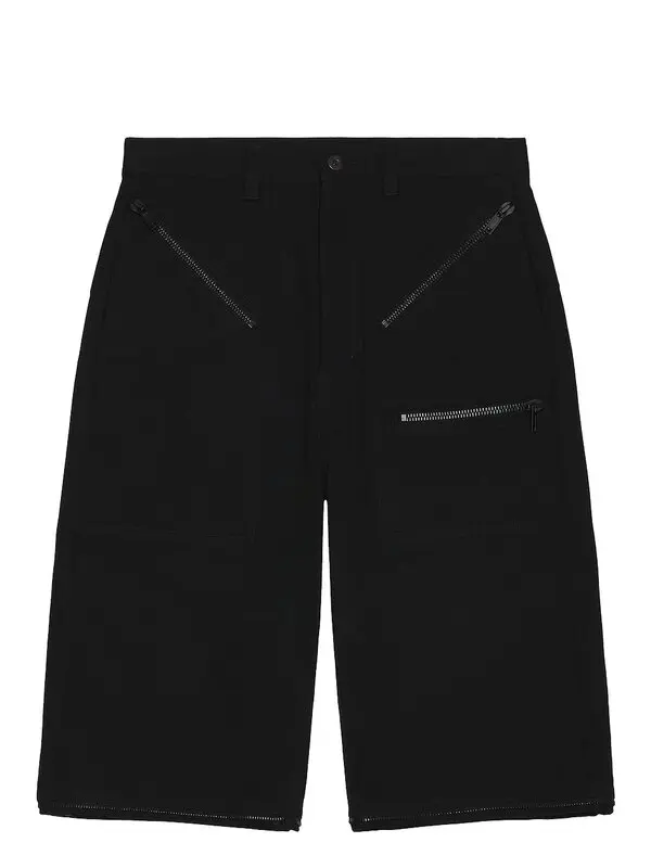 Rick Owens Strobe Convertible Trousers - Black