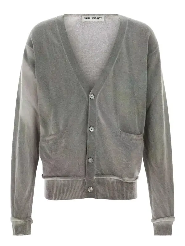 Our Legacy Button-fastening Cardigan - Grey