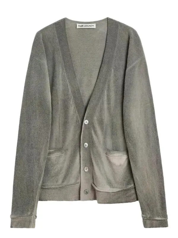 Our Legacy Button-fastening Cardigan - Grey