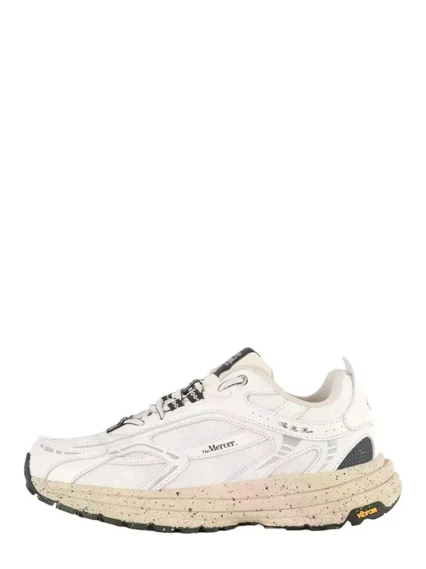 MERCER Panelled Sneakers - White