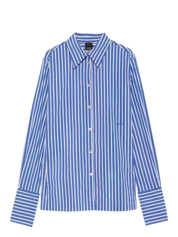Pinko Cathleen Striped Shirt - Blue