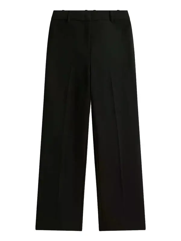 Tommy Hilfiger Straight Leg Trousers - Black