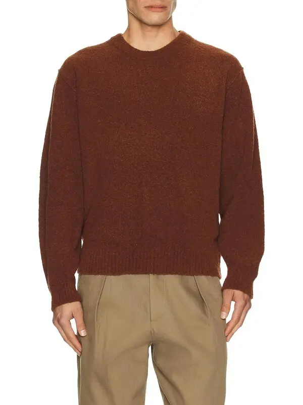 LE17SEPTEMBRE Boucle Pullover - Brick