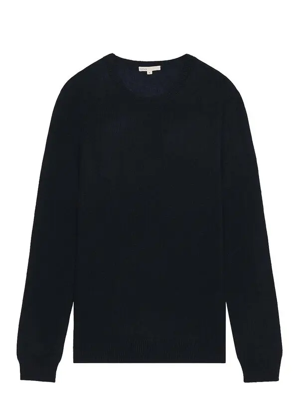 Onia Featherweight Cashmere Sweater - Midnight