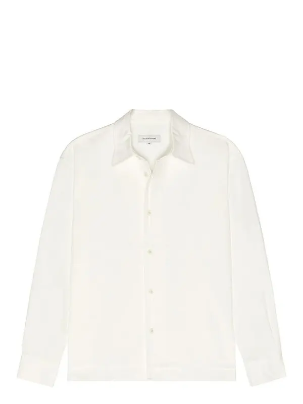 LE17SEPTEMBRE Double Layered Cotton Shirt - White