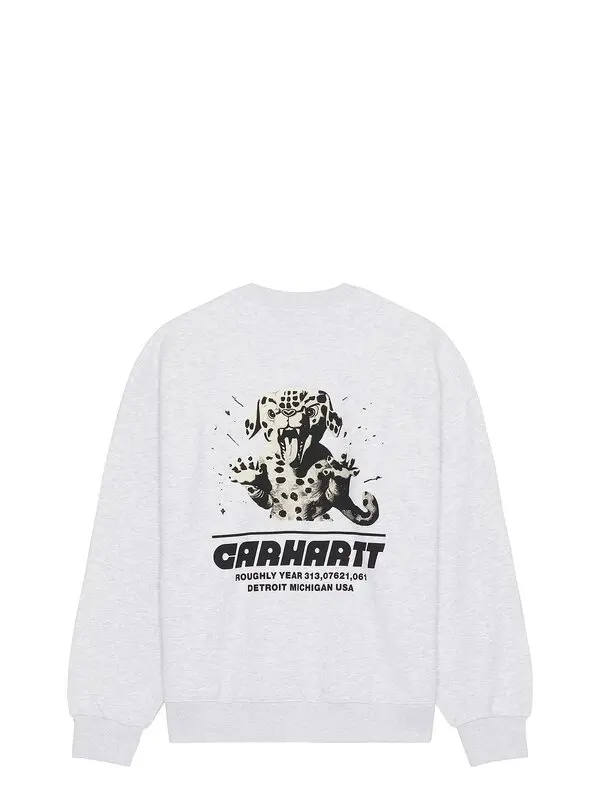 Carhartt Work In Progress Wiptopia Sweatshirt - Ash Heather