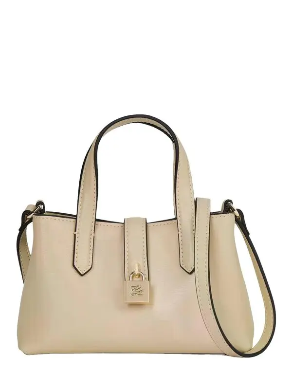 Karl Lagerfeld Padlock Tote - Neutrals