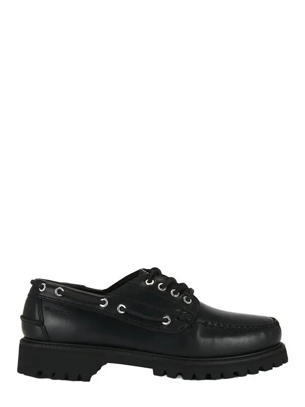 G.H.BASS Ranger Camp Mocassin Dress Shoe - Black