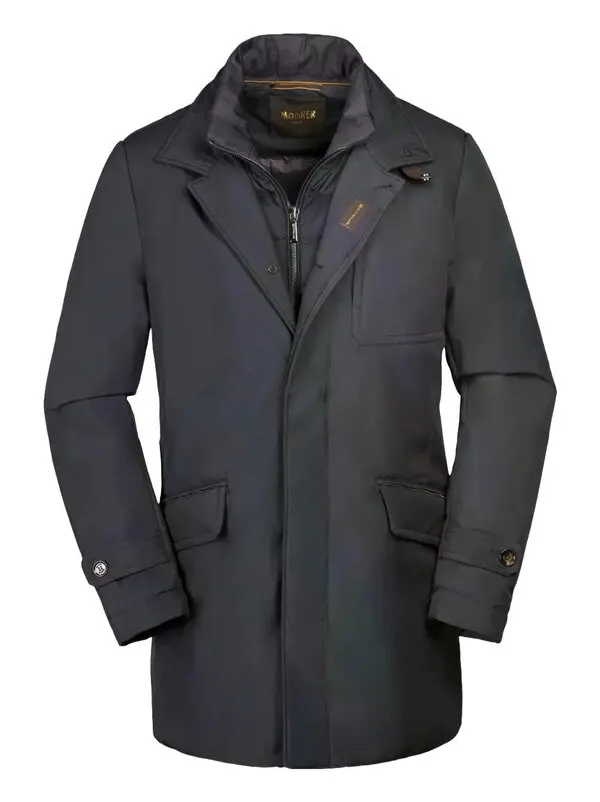 MOORER Ideon Coat - Blue