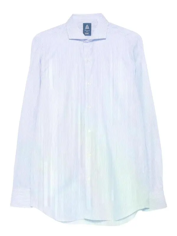 FINAMORE 1925 Striped-pattern Shirt - White
