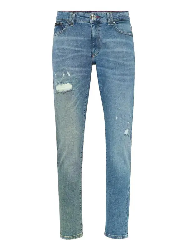 Philipp Plein Super Straight Jeans - Blue