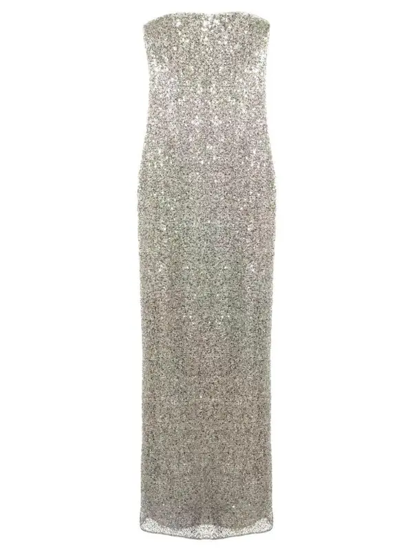 Simkhai Xyla Embellished Maxi Dress - Grey