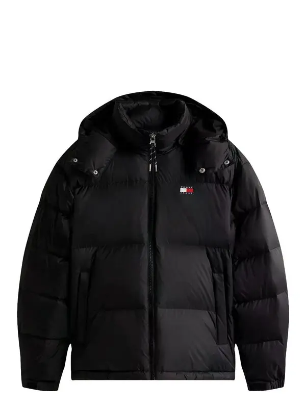 Tommy Hilfiger Hooded Puffer Jacket - Black