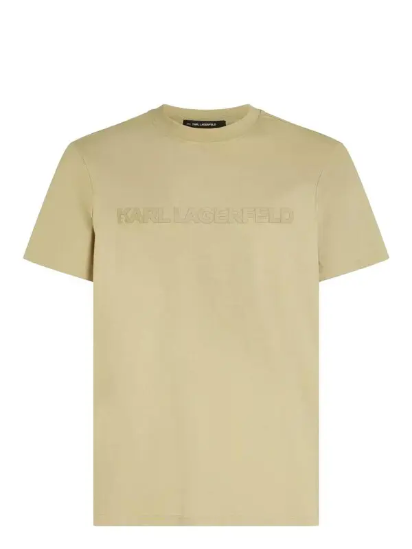 Karl Lagerfeld Logo T-shirt - Neutrals