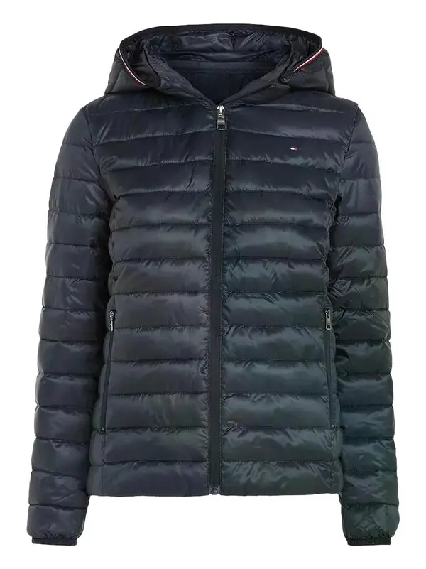 Tommy Hilfiger Hooded Padded Jacket - Blue