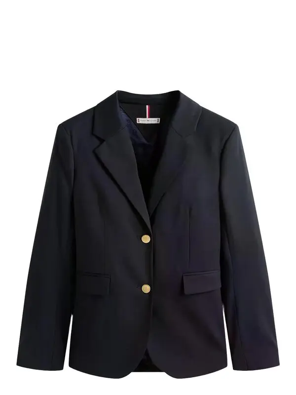 Tommy Hilfiger Buttoned Blazer - Blue