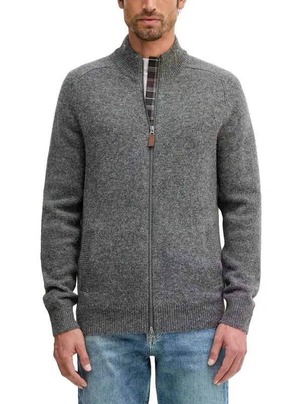 Barbour Zip-fastening Cardigan - Grey
