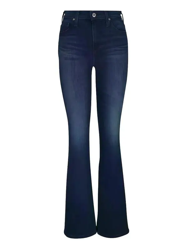 Ag Farrah Button-fastening Jeans - Blue