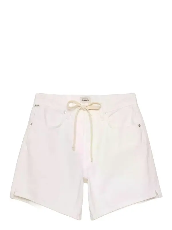 Citizens Of Humanity Brynn Drawstring Short - White