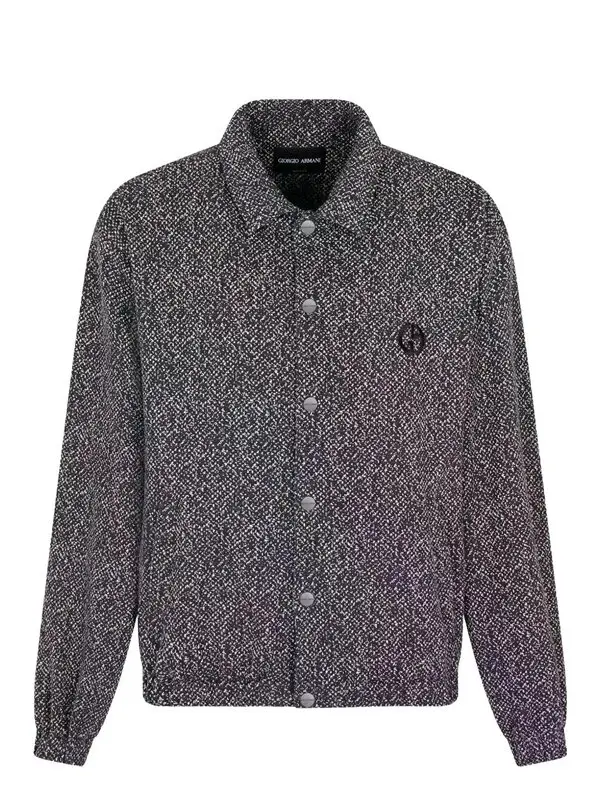 Giorgio Armani Single-breasted Coat - Grey