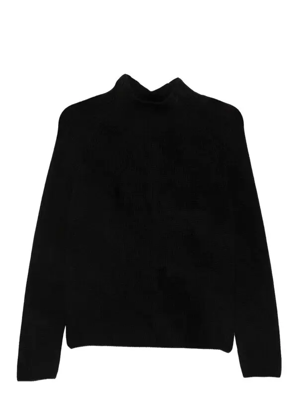 Marc O&#x27;polo Knitted Mock-neck Sweater - Black