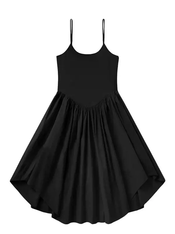 Citizens Of Humanity Ari Spaghetti-strap Midi Dress - Black