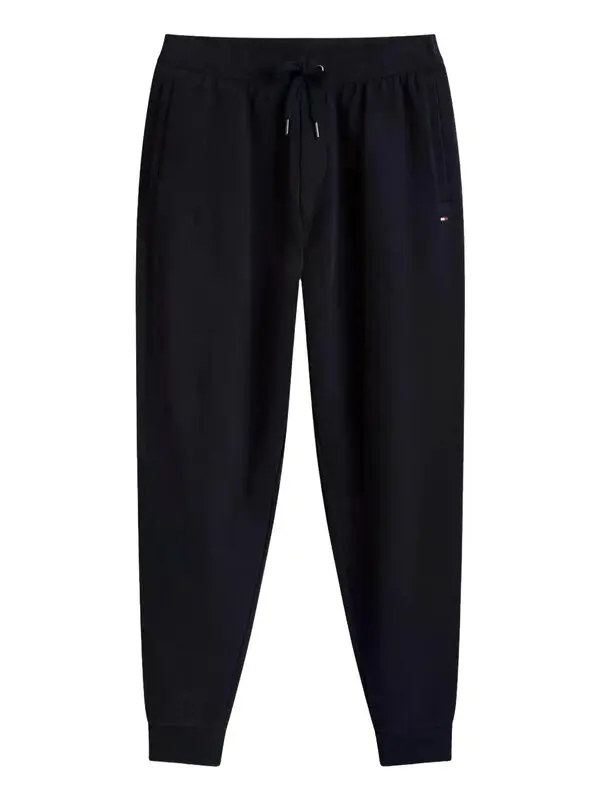 Tommy Hilfiger Flag Drawstring Track Pants - Blue