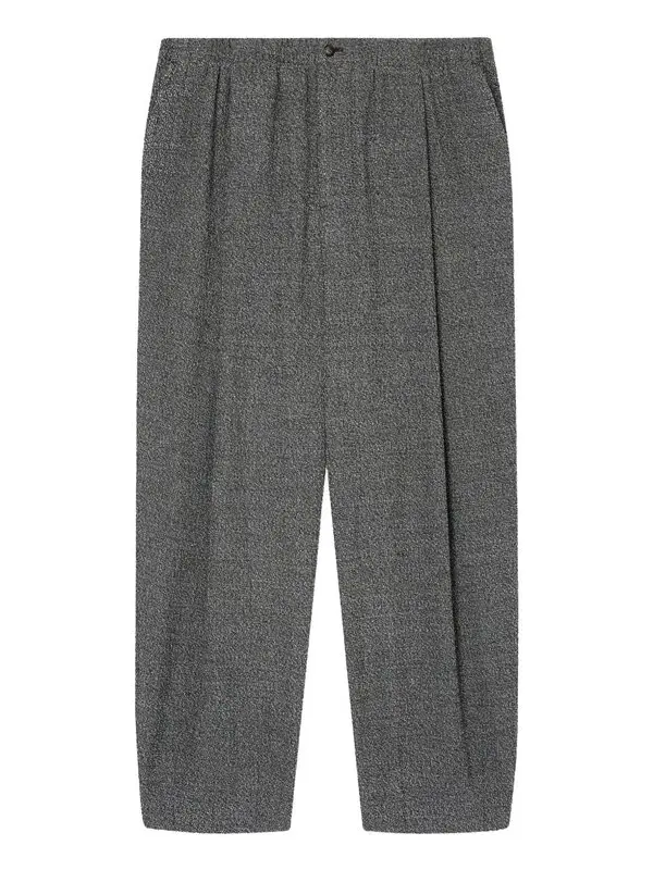 Giorgio Armani Pleated Tailored Trousers - Grey