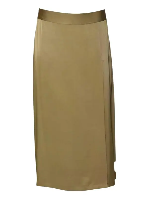 Aspesi Waistband Midi Skirt - Neutrals