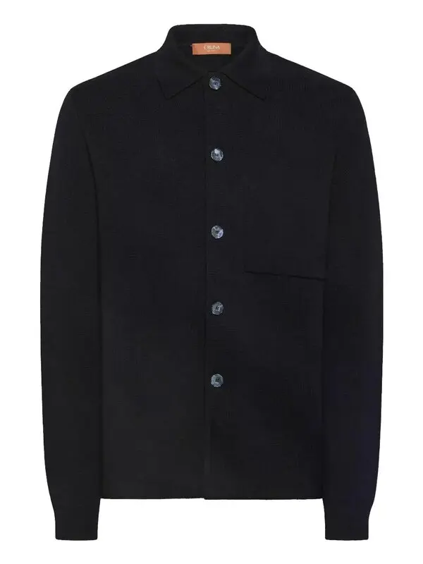 CRUNA Arsenal Buttoned Cardigan - Black