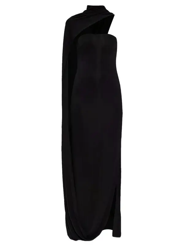 Cult Gaia Corsica Gown Maxi Dress - Black