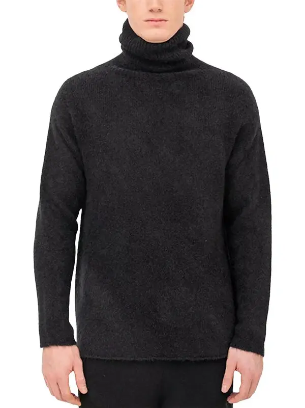 LABEL UNDER CONSTRUCTION Long-sleeved Turtleneck Sweater - Black