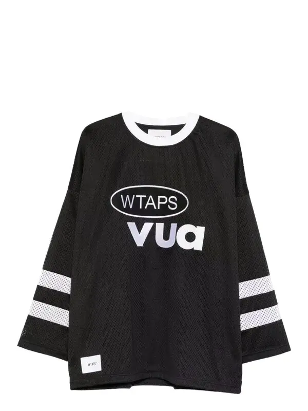 WTAPS Netminder Logo T-shirt - Black