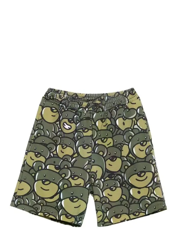 INBETWEENERS Printed Shorts - Green