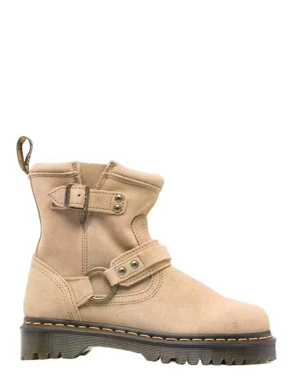 Dr. Martens 40mm Anistone Buckle-strap Boots - Neutrals