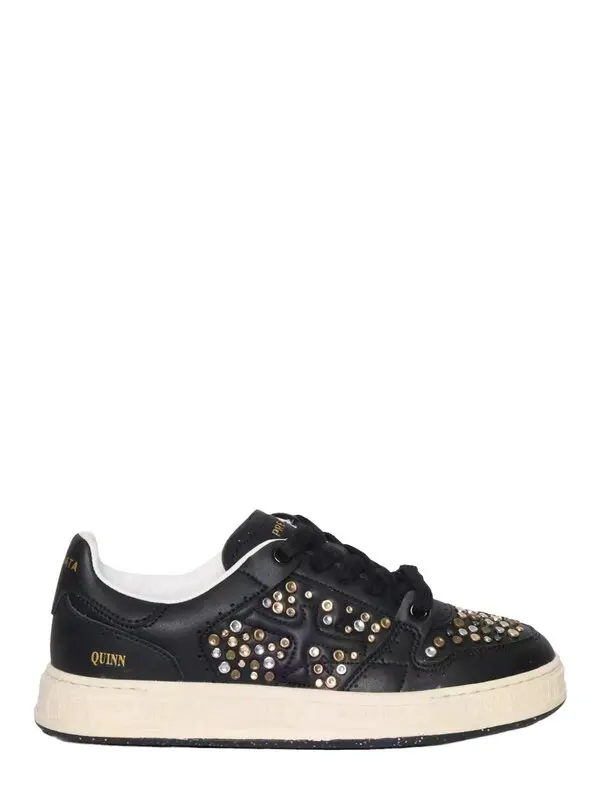 Premiata Quinn-d Embellished Sneakers - Black