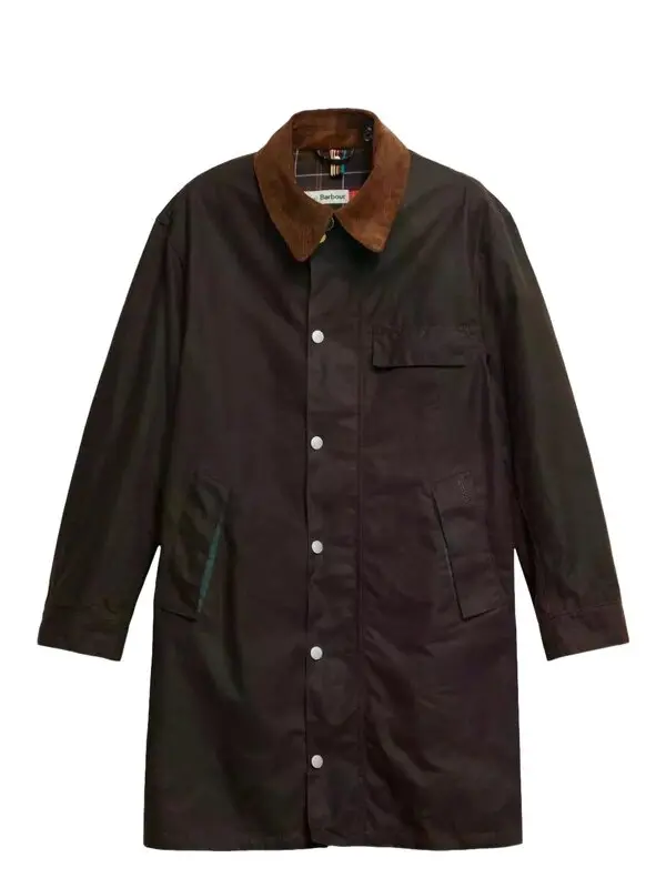 Barbour Corduroy-collar Jacket - Brown